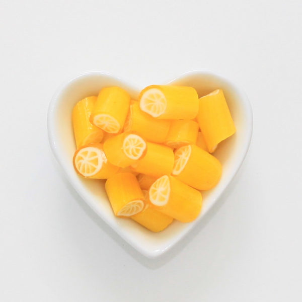 Salz-Zitronen-Bonbons von Sweet Poppet, 100 % handgemacht & vegan
